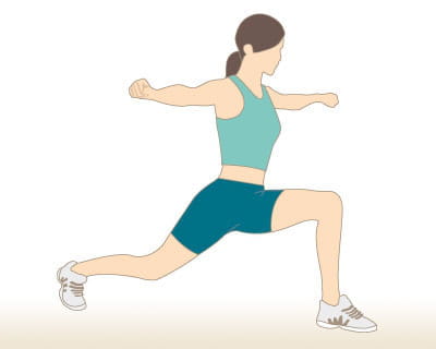 Fente en avant : 10 exercices pour s'affiner les jambes - Journal des ...