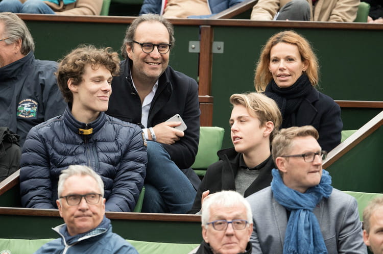 Xavier Niel et ses fils : Roland-Garros 2016 : jeu, set et stars ...